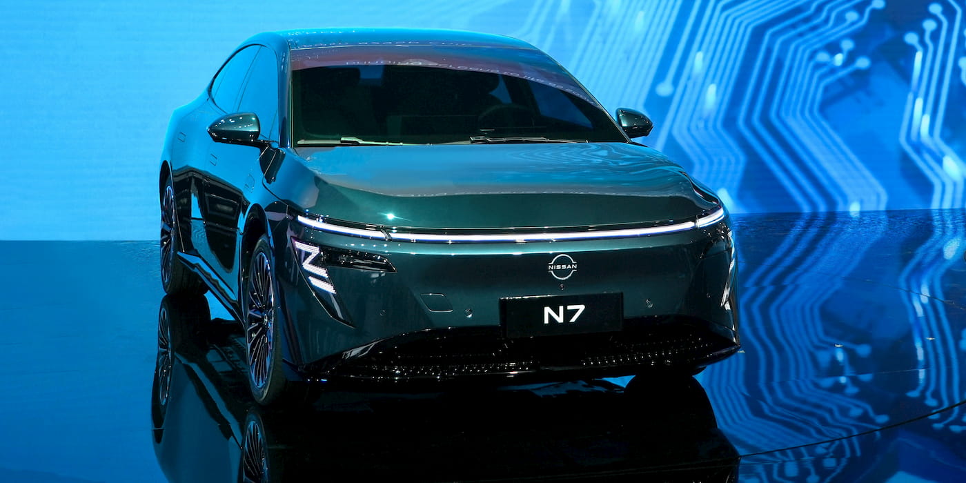 Is Nissan launching its sleek new N7 EV in the US or Europe?