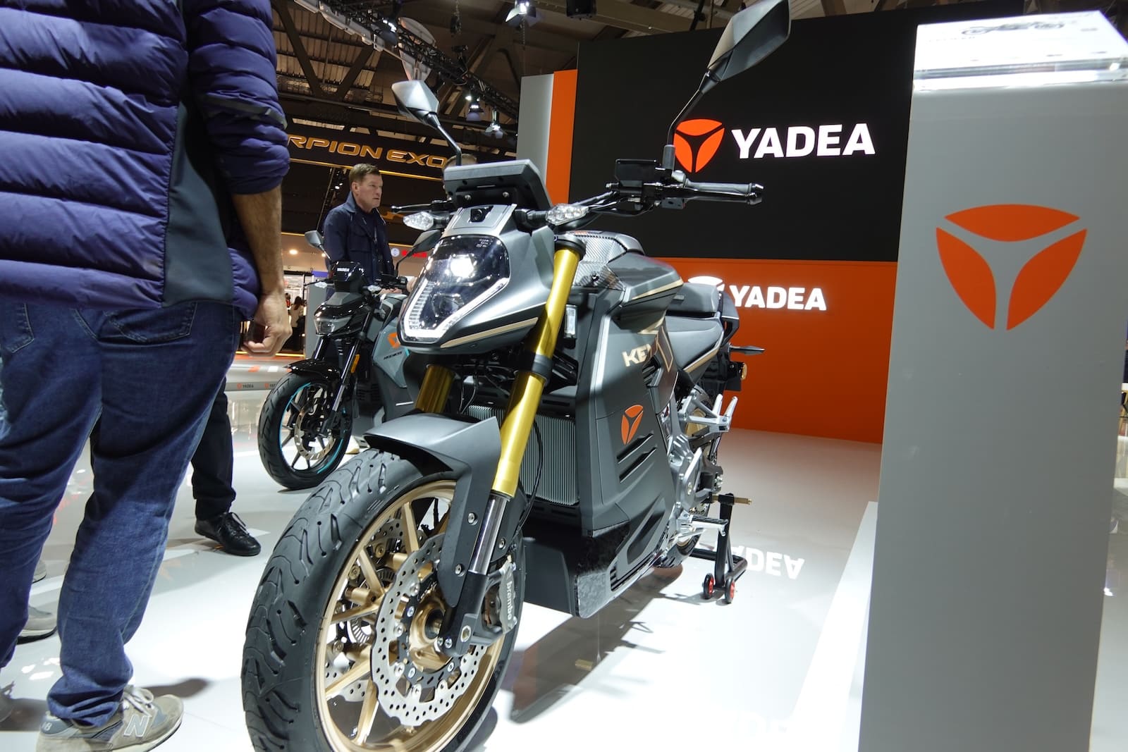 Yadea showcases its wide range of e-motorcycles and scooters