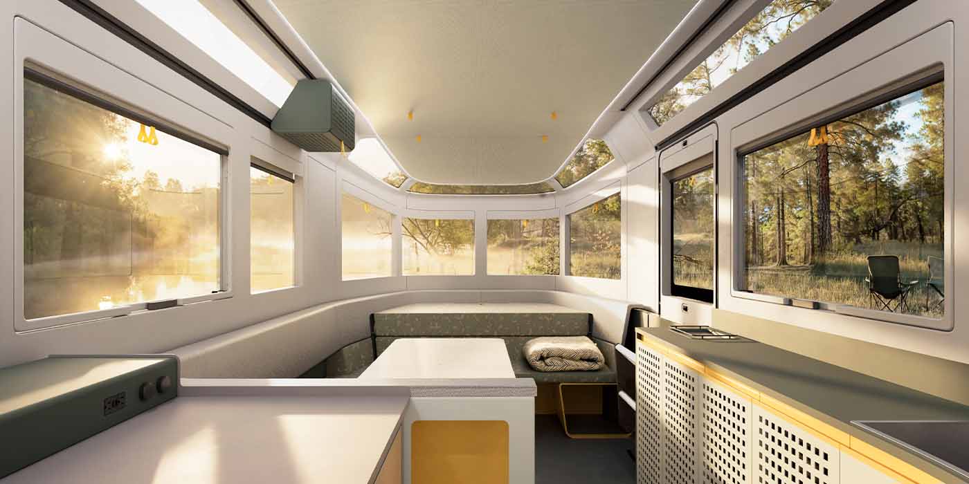Lightship unveils AE.1 electric travel trailer and begins initial sales
