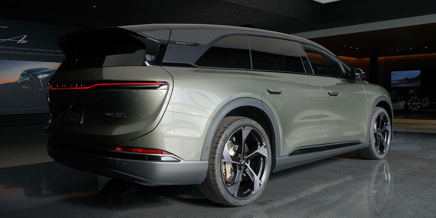 We test drove Lucid Gravity which just got a 450 mile EPA range