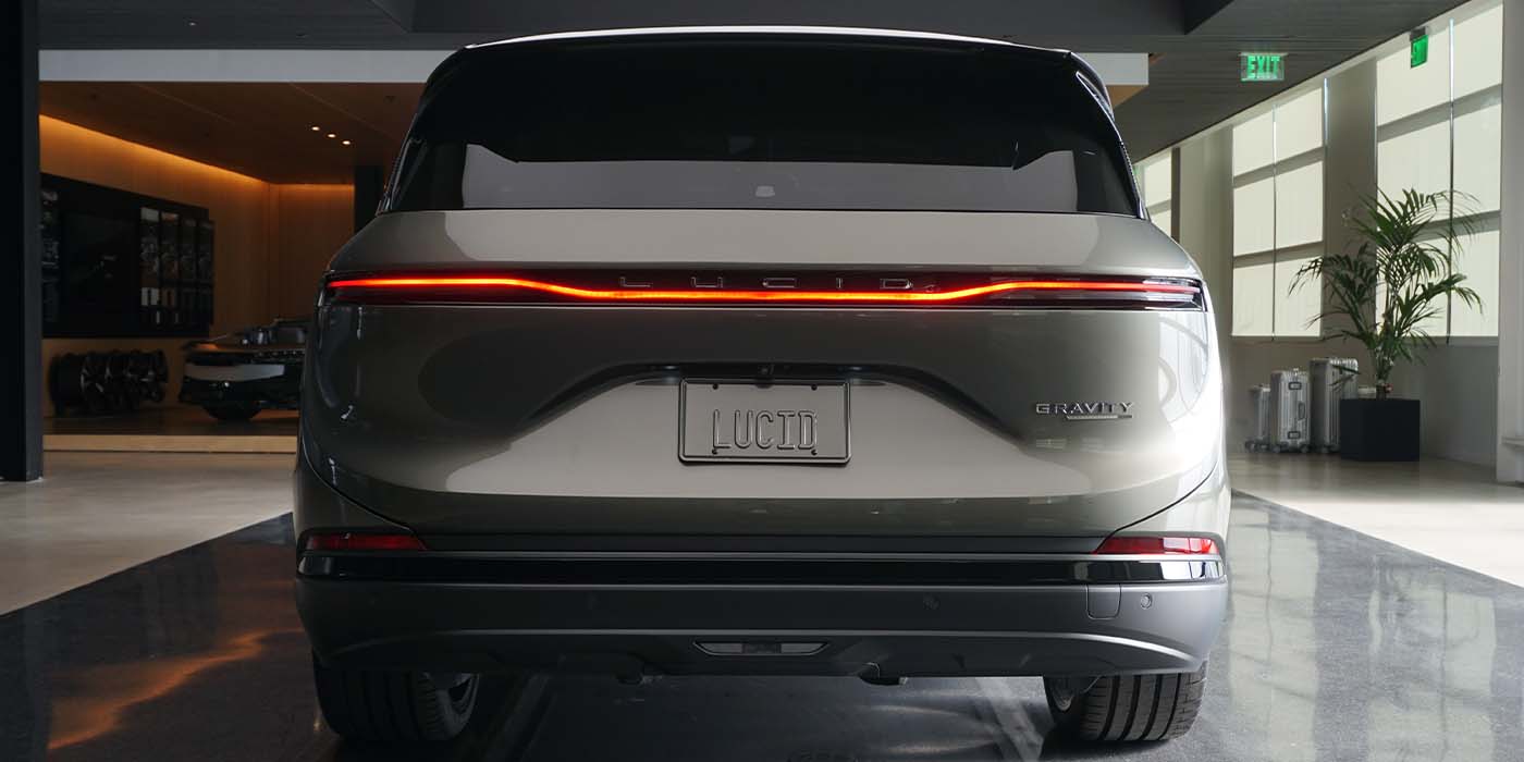 We test drove Lucid Gravity which just got a 450 mile EPA range