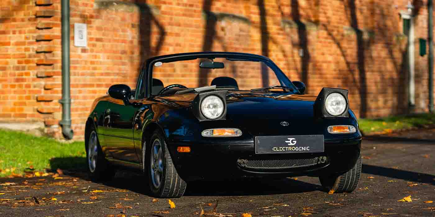 Electrogenic's conversion kit gives Mazda Miata fans an EV version