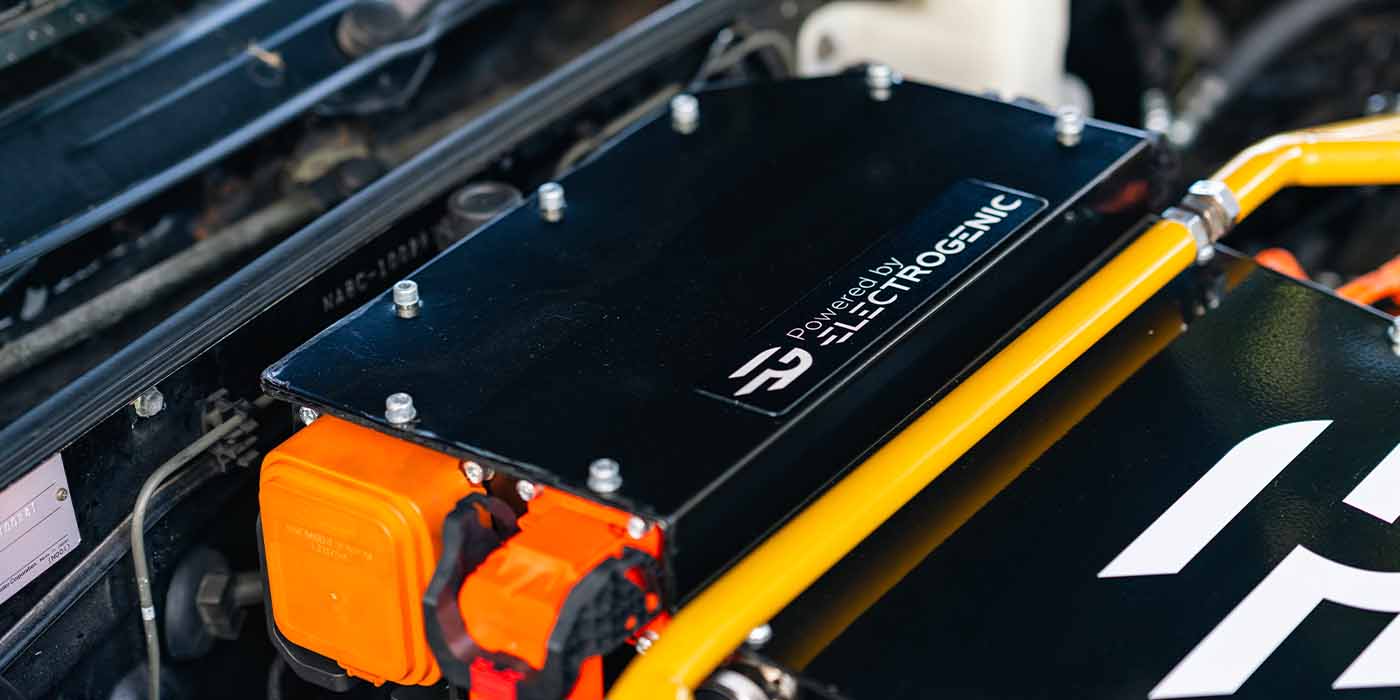 Electrogenic's conversion kit gives Mazda Miata fans an EV version