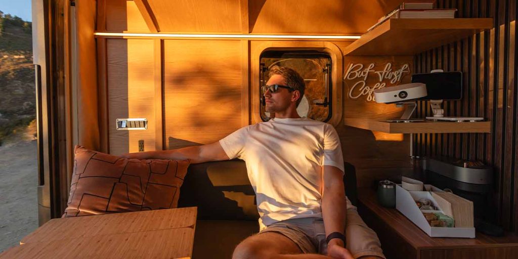 RollAway unveils 270+ mile range 'suite on wheels' electric van