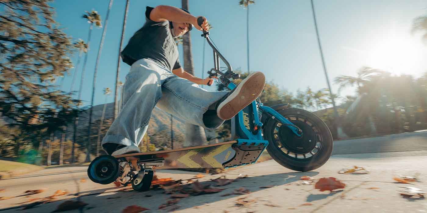 It's an electric bike! It's a skateboard! It's something new [Video]