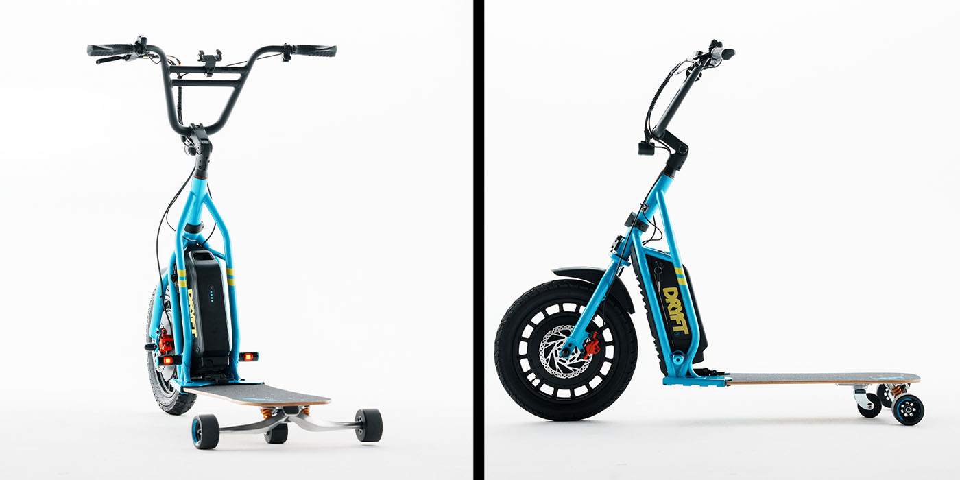 It's an electric bike! It's a skateboard! It's something new [Video]