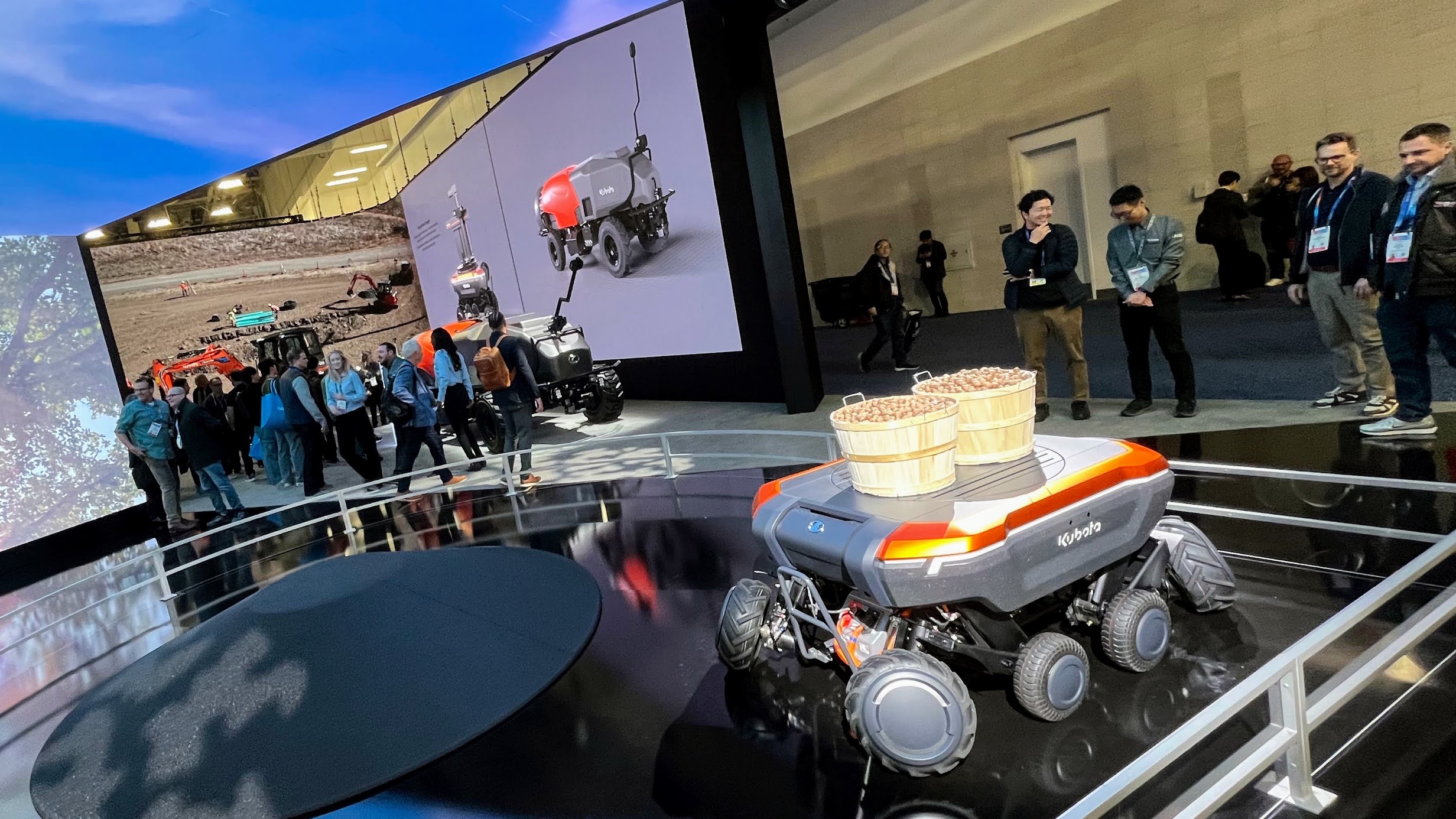 Kubota brings electric equipment, robots, and hydrogen to CES