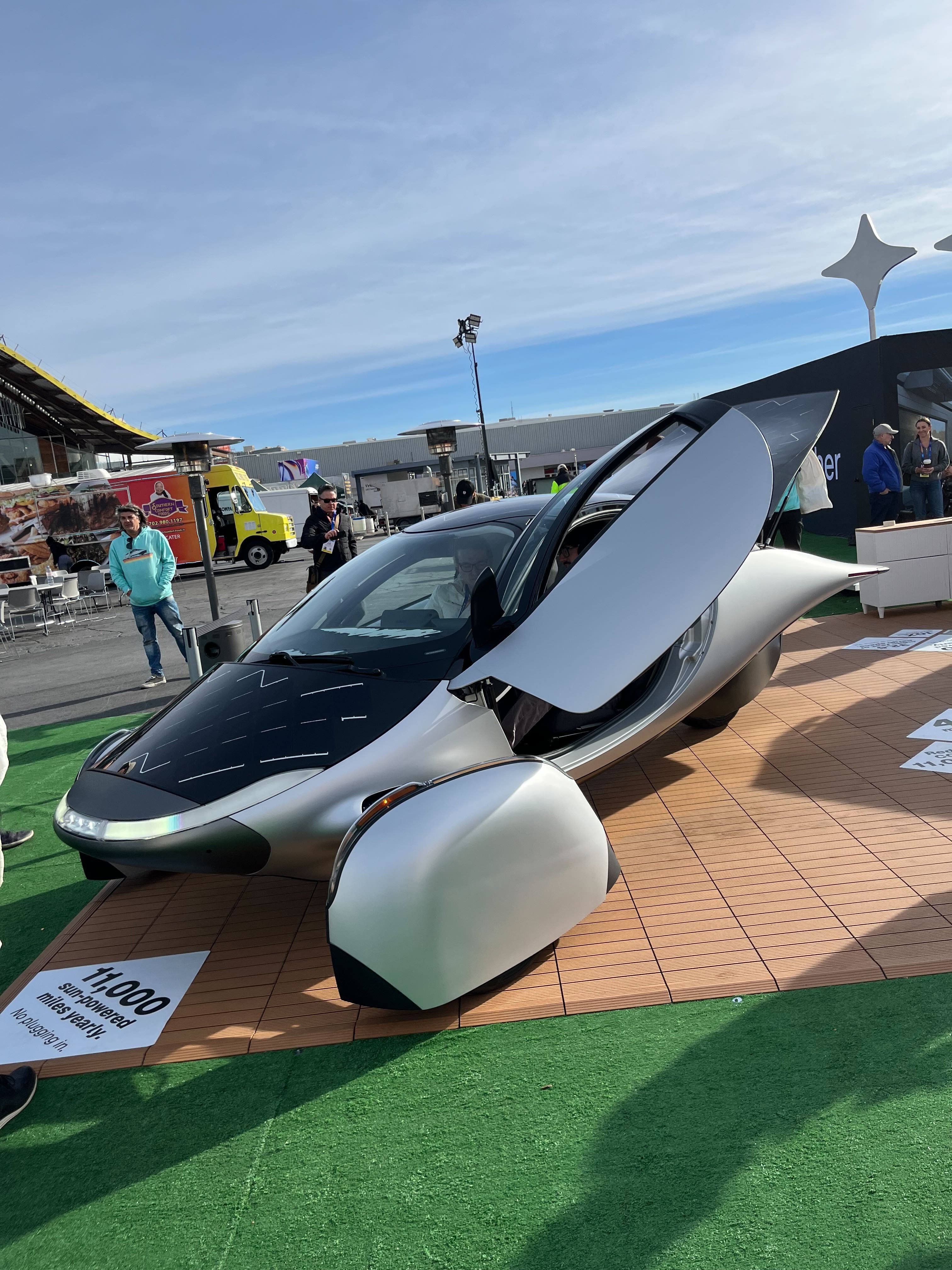 Aptera shows its production-intent solar EV at CES, ships this year ...