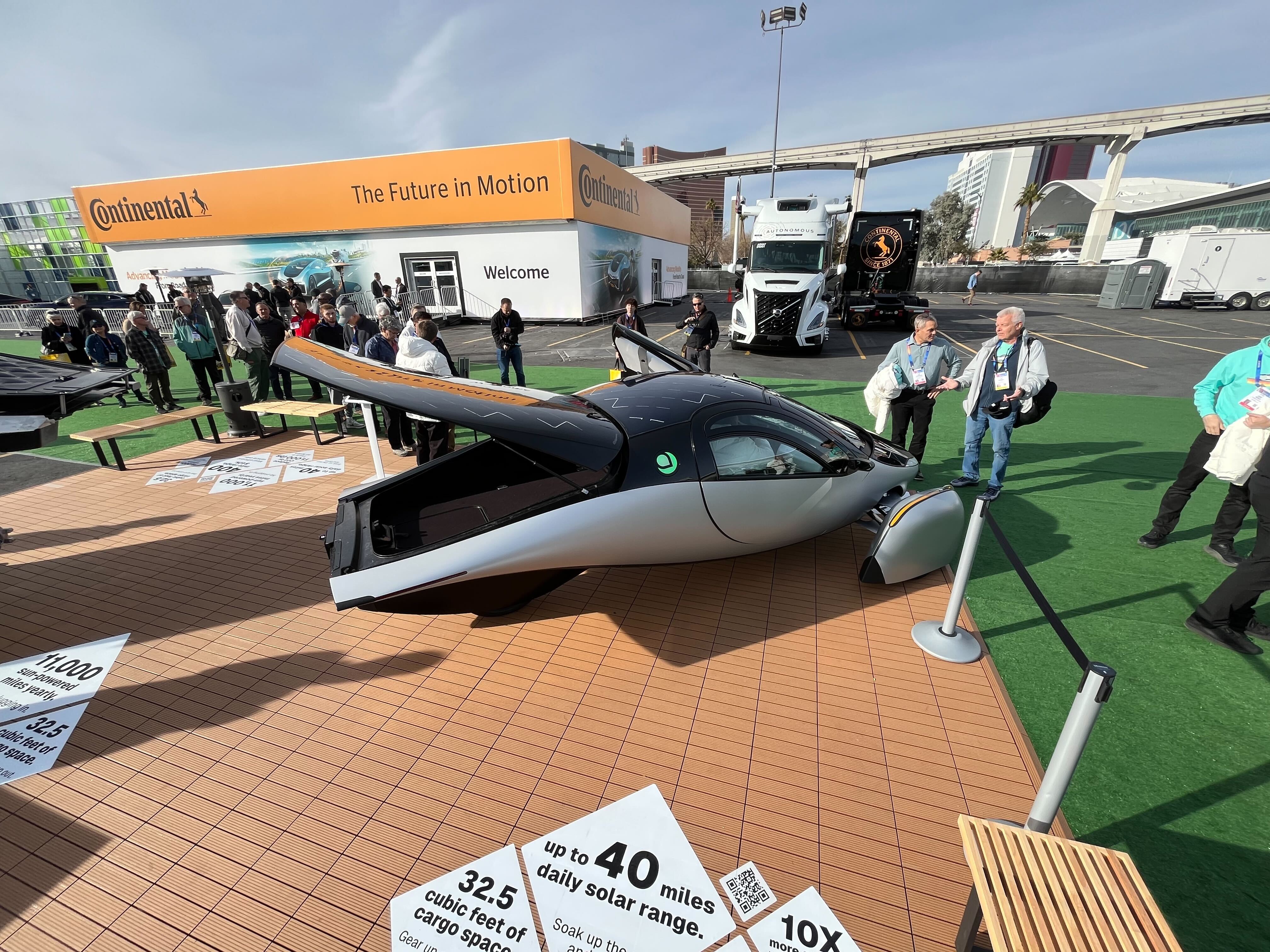 Aptera shows its production-intent solar EV at CES, ships this year ...