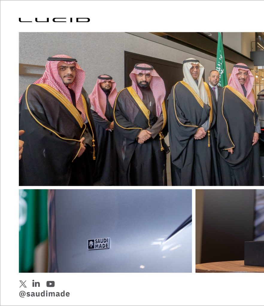 Lucid (LCID) is the first to earn the 'Saudi Made' badge on its EVs