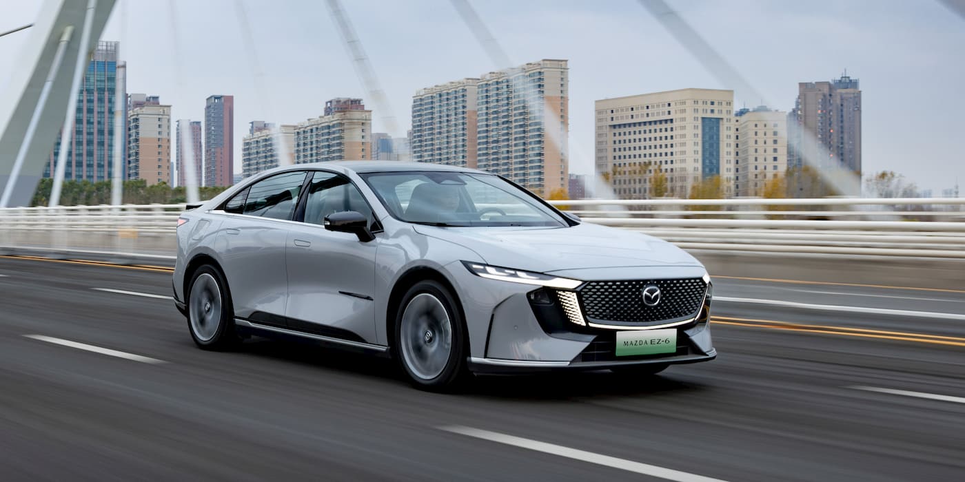 Mazda unveils new EV for Europe: Meet the 6e with +340 mi range