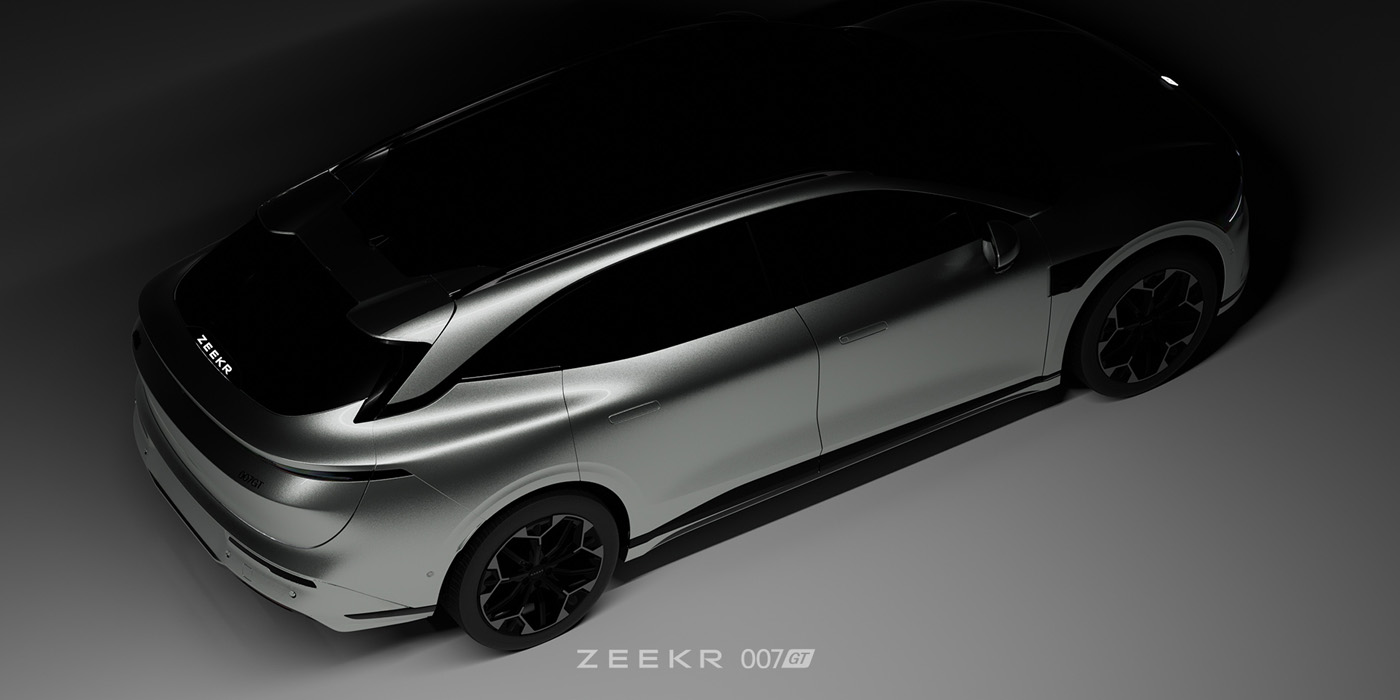 ZEEKR teases next shooting brake EV, a GT version of the 007