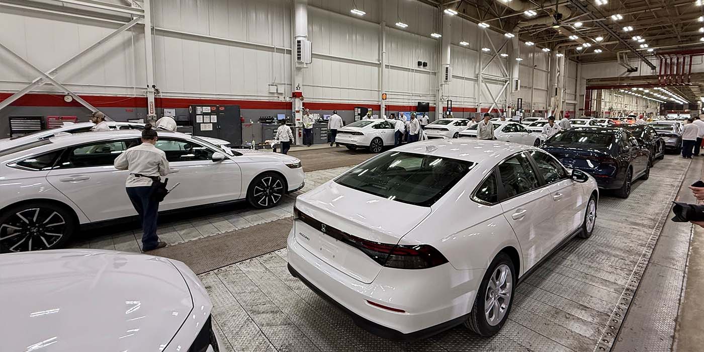 We toured the Honda EV Hub in Ohio where the Acura RSX and 0 Series EVs ...