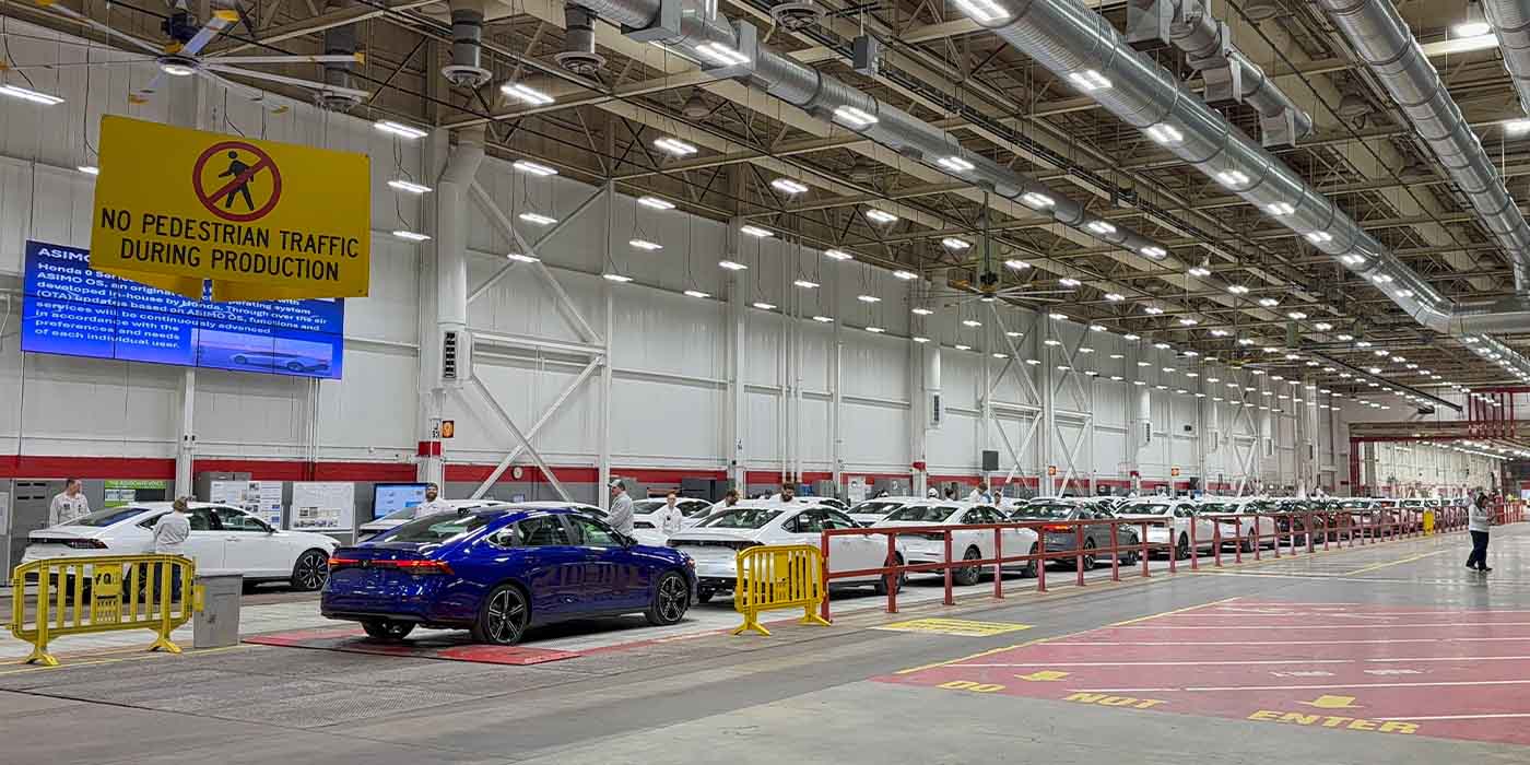 We toured the Honda EV Hub in Ohio where the Acura RSX and 0 Series EVs ...