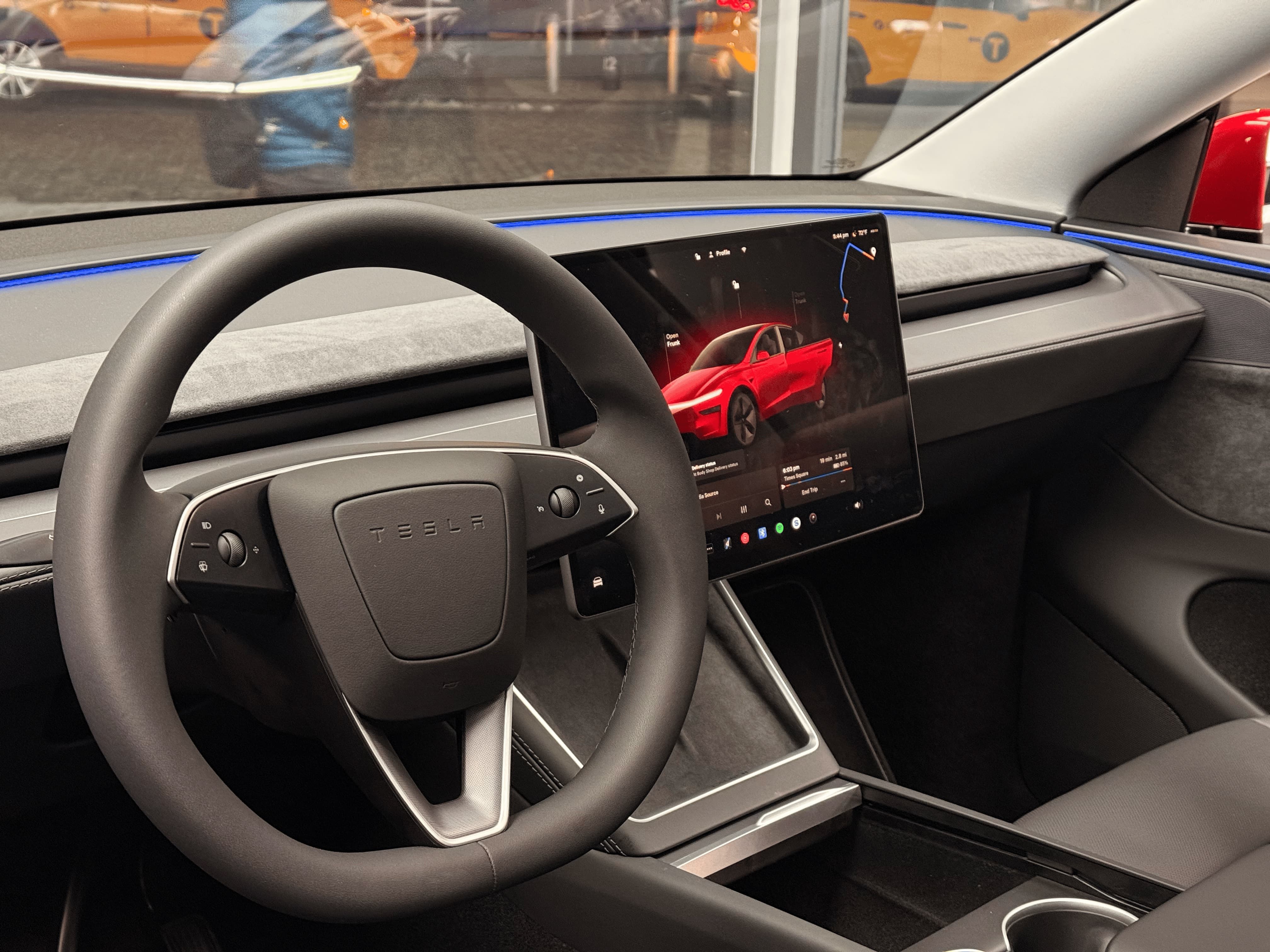 Here's an up-close look at the new Tesla Model Y, now in 17 showrooms ...