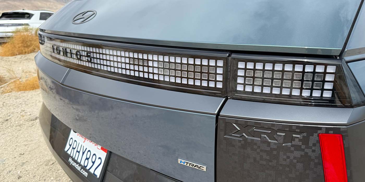 We kicked up some sand off-road in the new Hyundai IONIQ 5 XRT