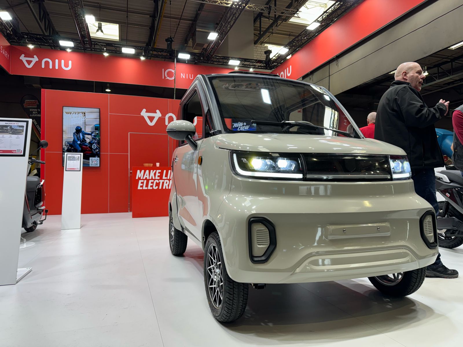 NIU unveils new electric microcar with $8,300 target price