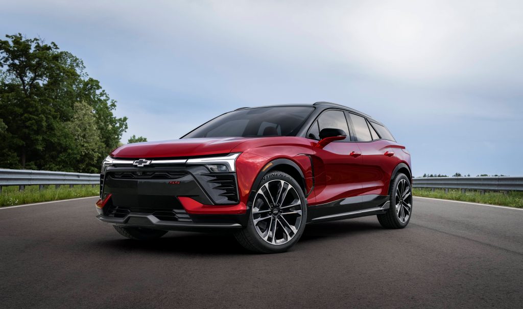 Chevy opens orders for the 2025 Blazer EV SS