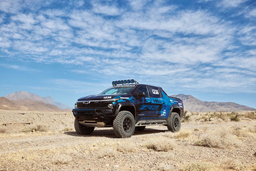 Chevy unveils Silverado EV Trail Boss and 1,100 hp ZR2 race truck