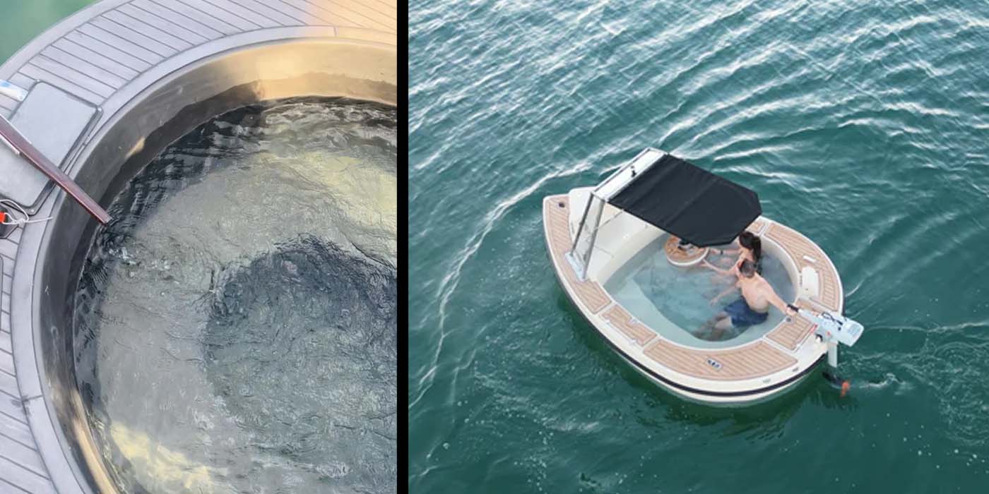 Spacruzzi opens 2025 reservations for its all-electric hot tub boats