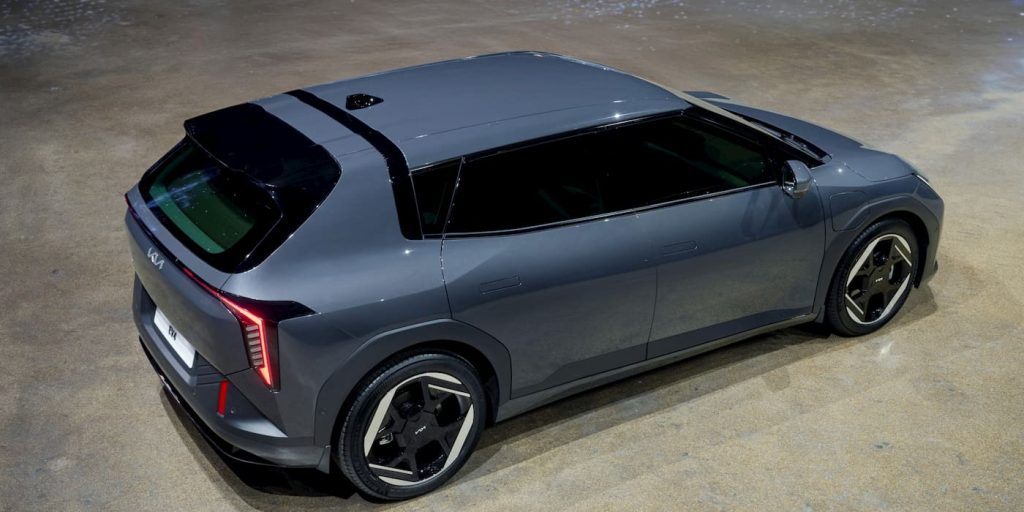 Kia's first electric hatch actually looks pretty cool in real life [Video]