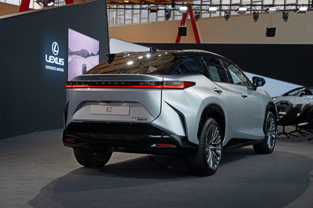 Lexus RZ improved with more range, power, and first 'F Sport' trim
