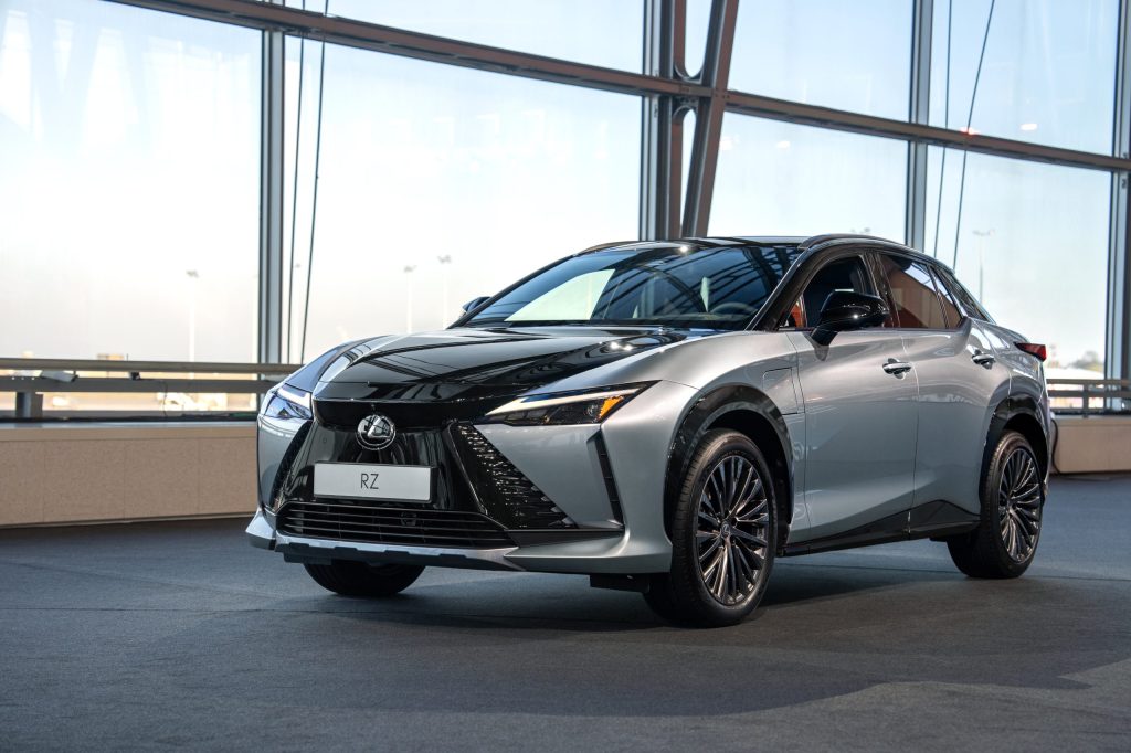 Lexus RZ improved with more range, power, and first 'F Sport' trim