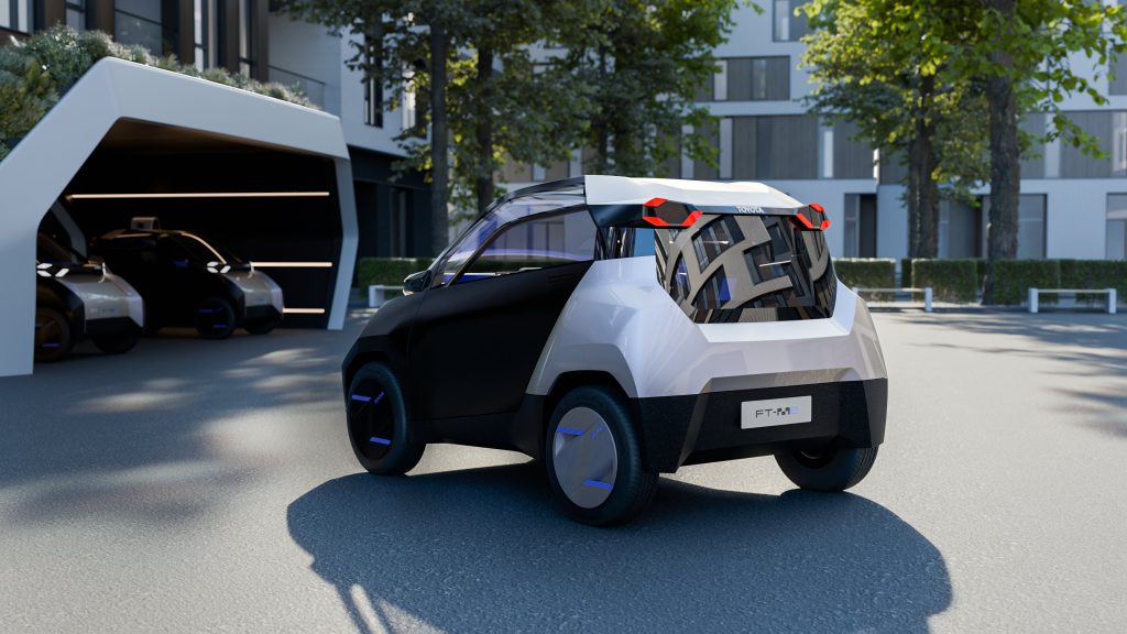 Toyota's FT-Me is more than a micro EV, it even has a solar roof