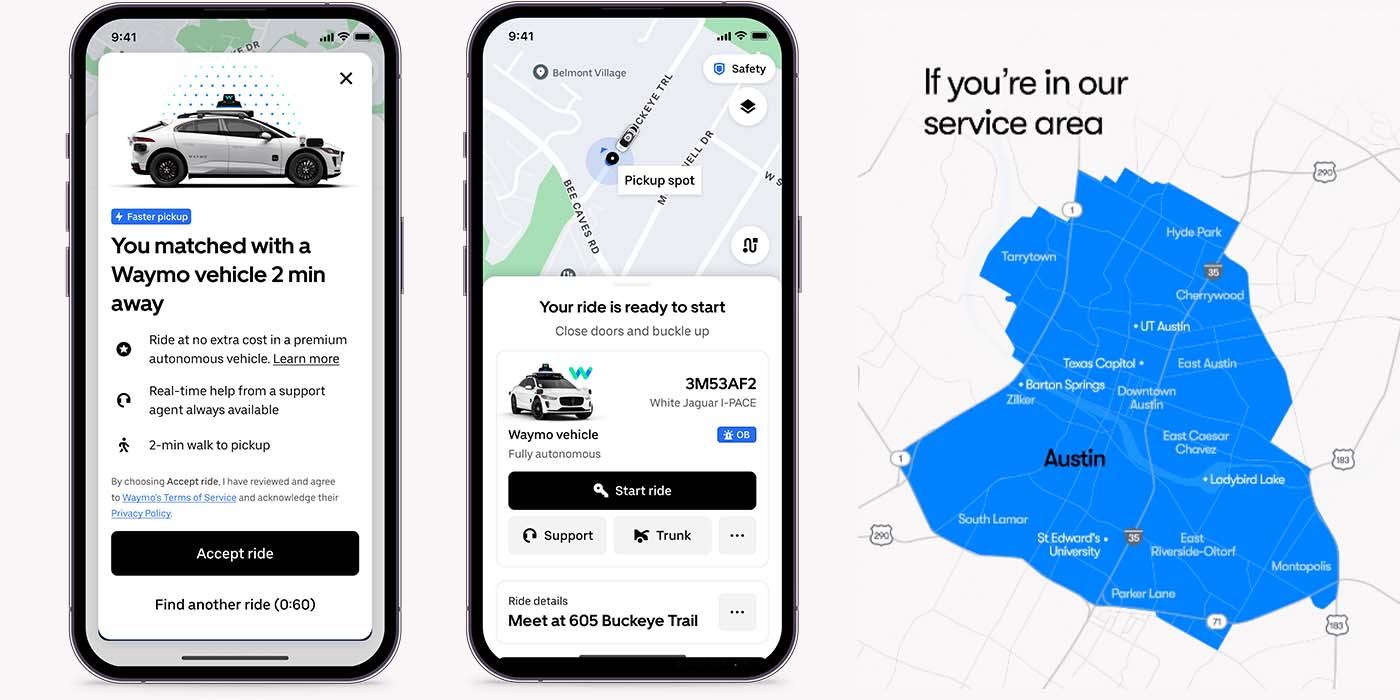 Waymo begins autonomous rides in Austin through Uber [Video]