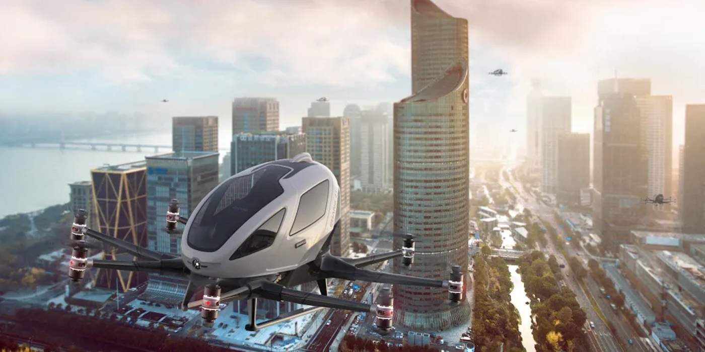 Double breakthrough: EHang factory, unmanned flight in Europe
