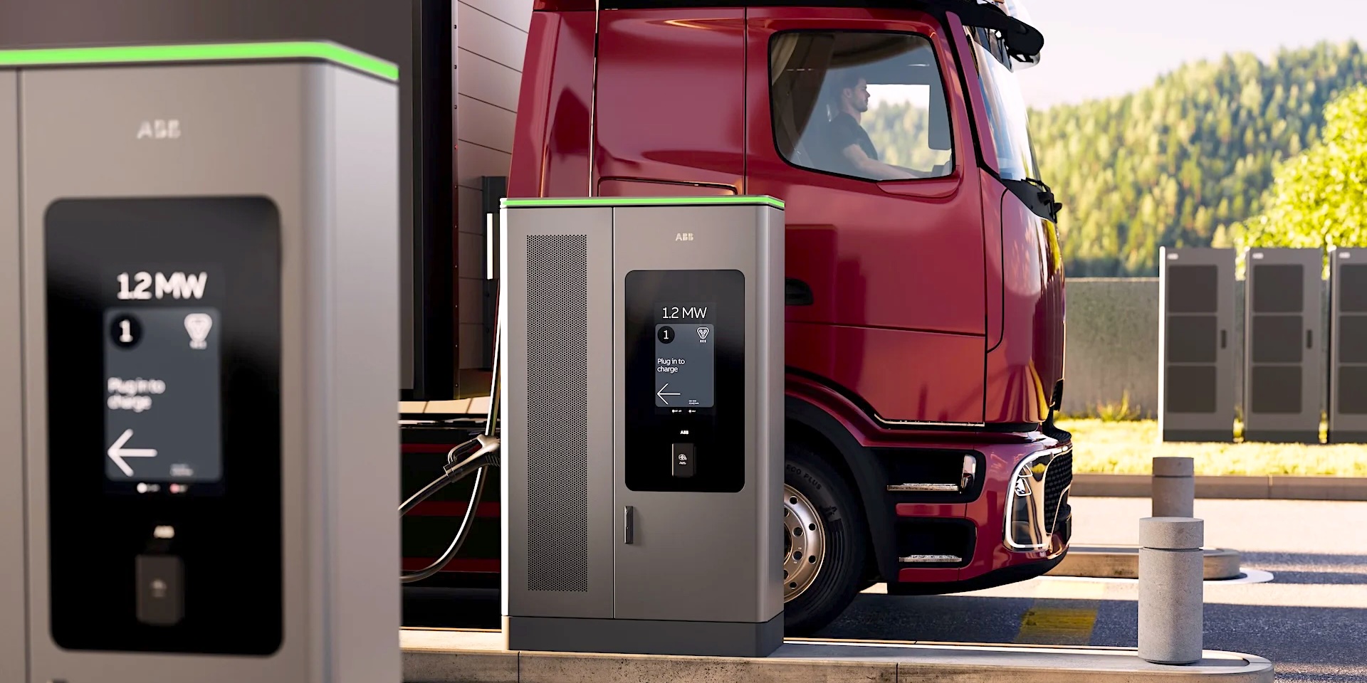 ABB is bringing its new, 1.2 MW truck chargers to ACT Expo