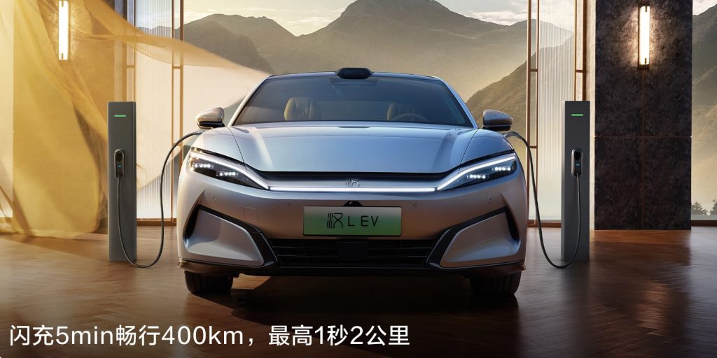 BYD launches first EVs with ultra-fast charging starting at $30,000
