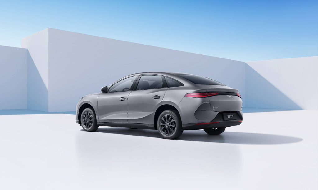 BYD unveils new e7: Here's our first look at the low-cost EV