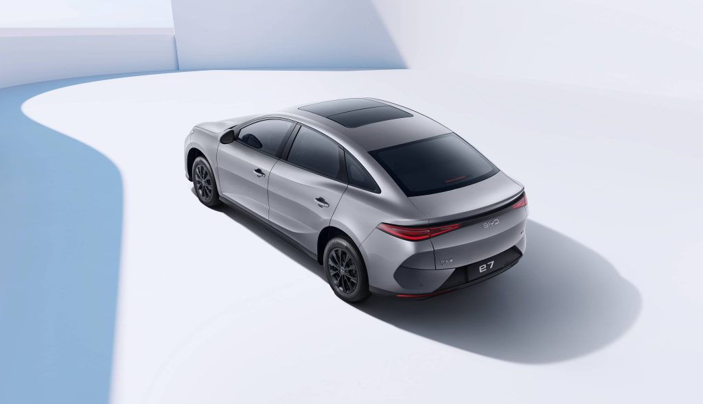 BYD unveils new e7: Here's our first look at the low-cost EV