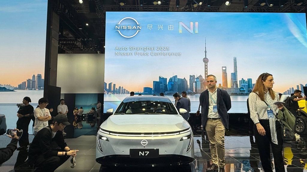 Nissan N7 EV officially launches in China starting at under $17,000