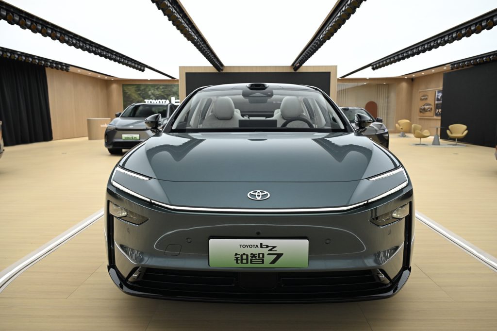 Toyota unveils sleek new bZ7 and Lexus ES EVs launching soon