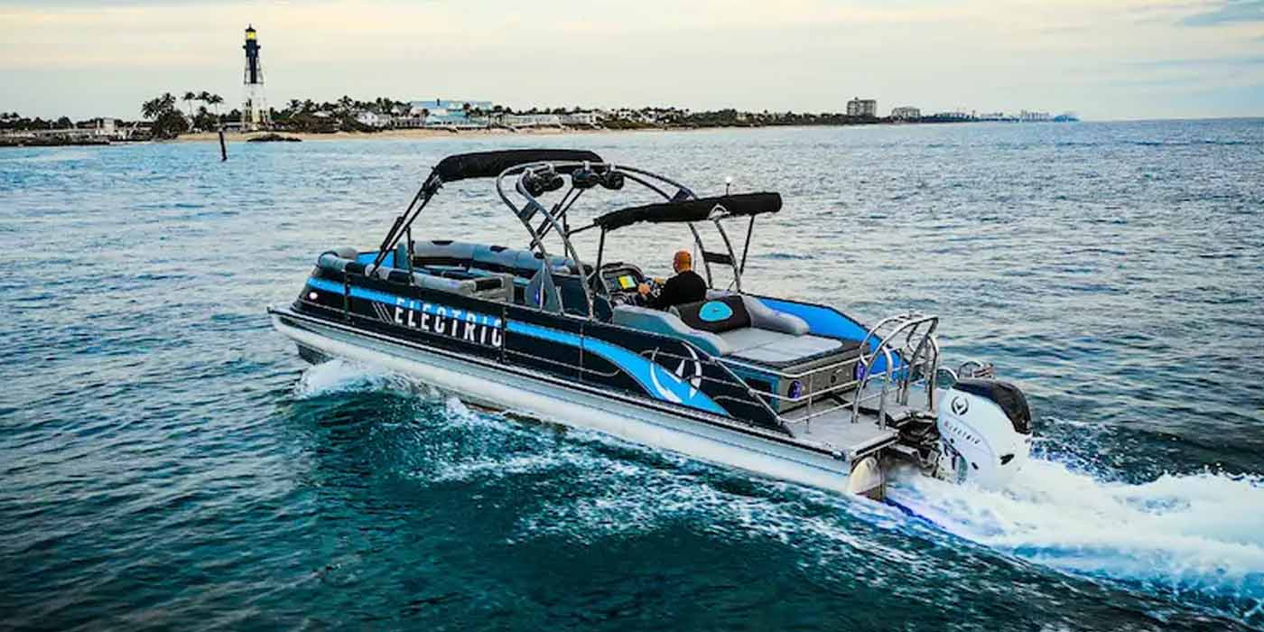 Vision Marine launches 2 electric pontoon boats with 90 NM range
