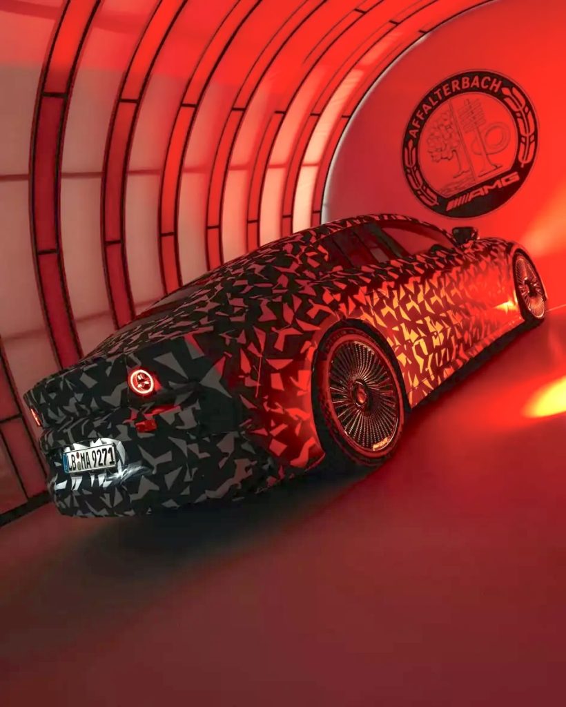 Mercedes-AMG teases first bespoke, 1,000 hp electric super GT