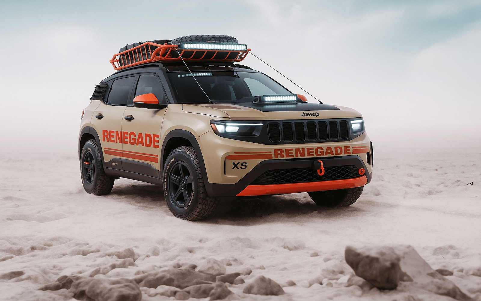 Opel Frontera GRAVEL concept previews next Jeep Renegade EV
