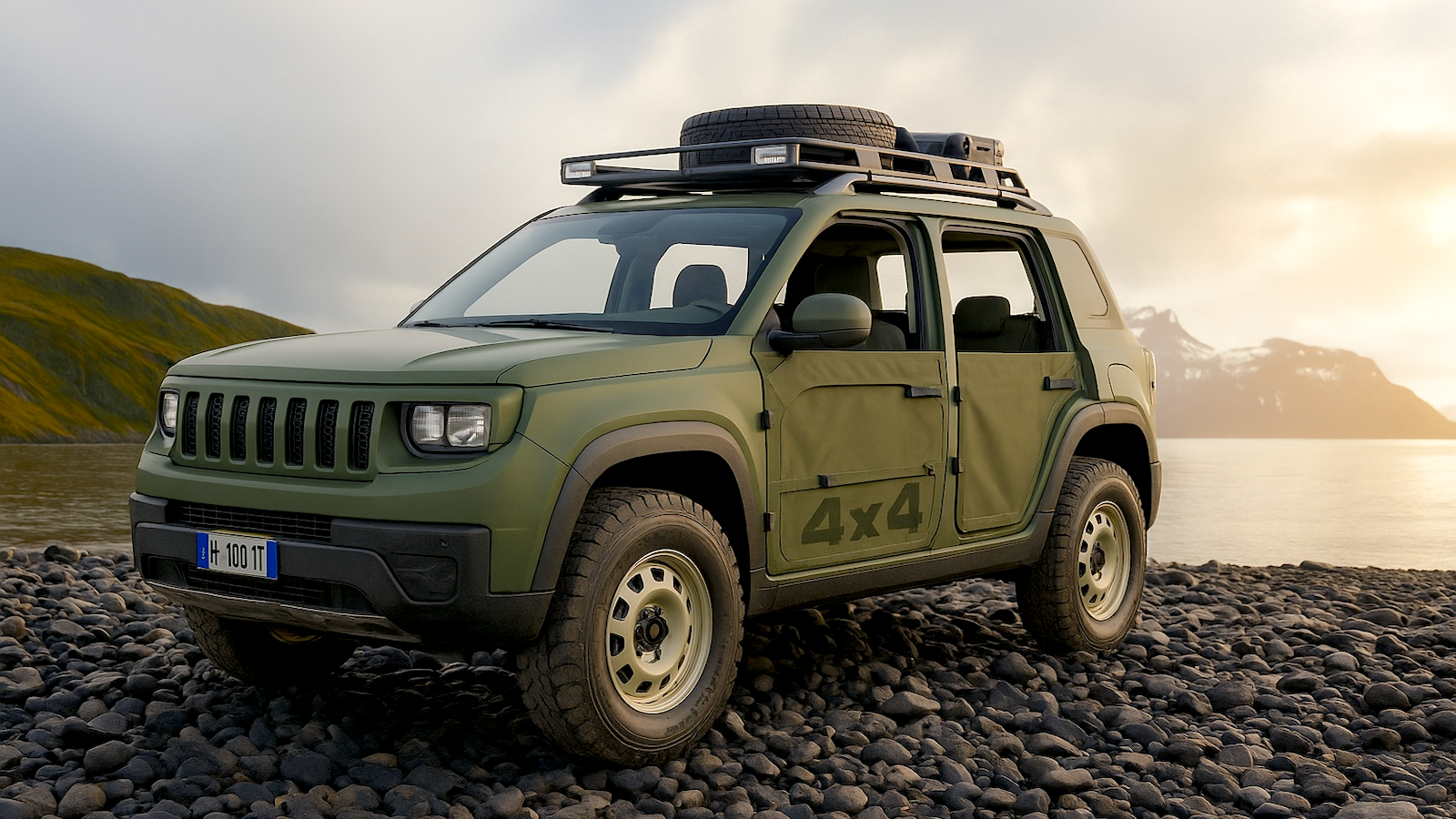 Fiat really wants to build this 4x4 Grande Panda Manifesto concept