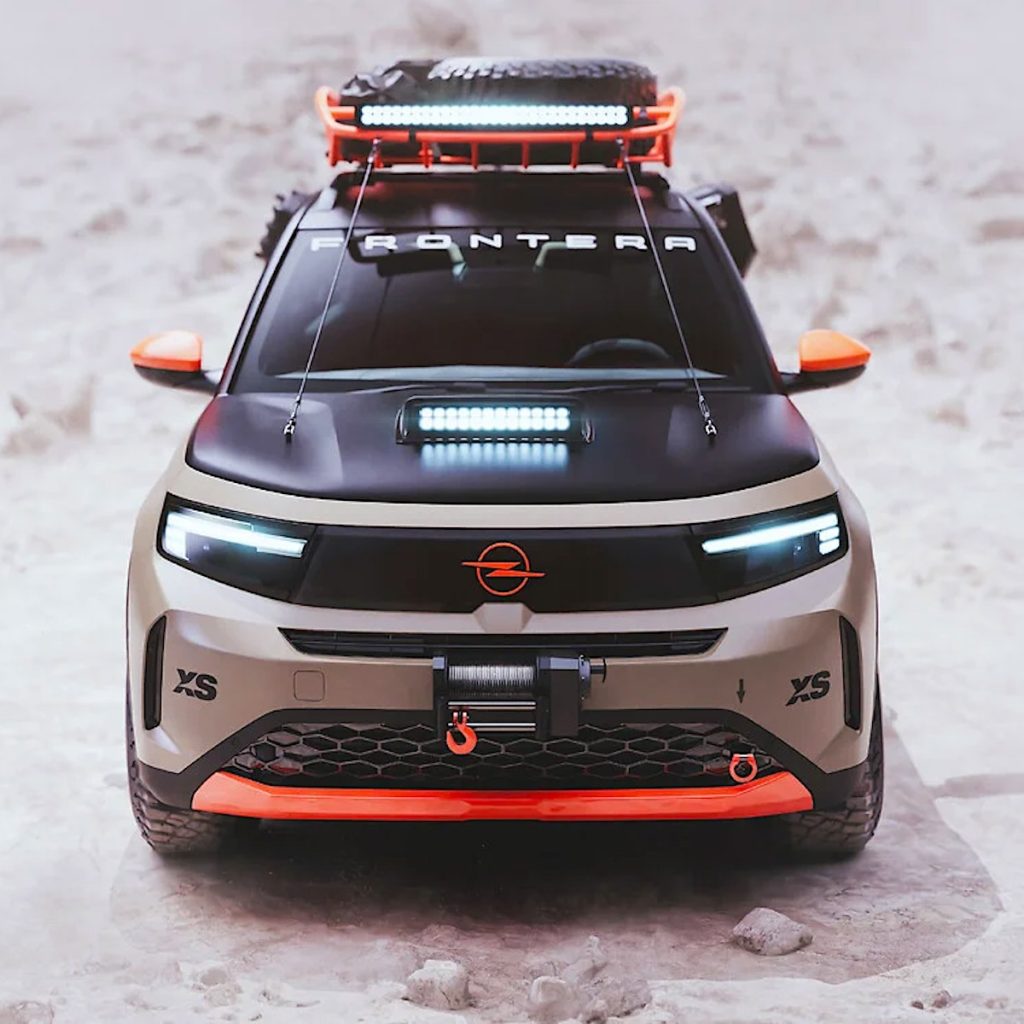 Opel Frontera GRAVEL concept previews next Jeep Renegade EV