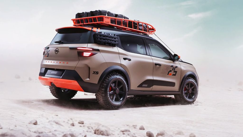 Opel Frontera GRAVEL concept previews next Jeep Renegade EV