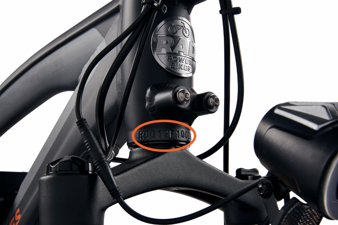 There's a hidden number on every e-bike. You need to find yours.