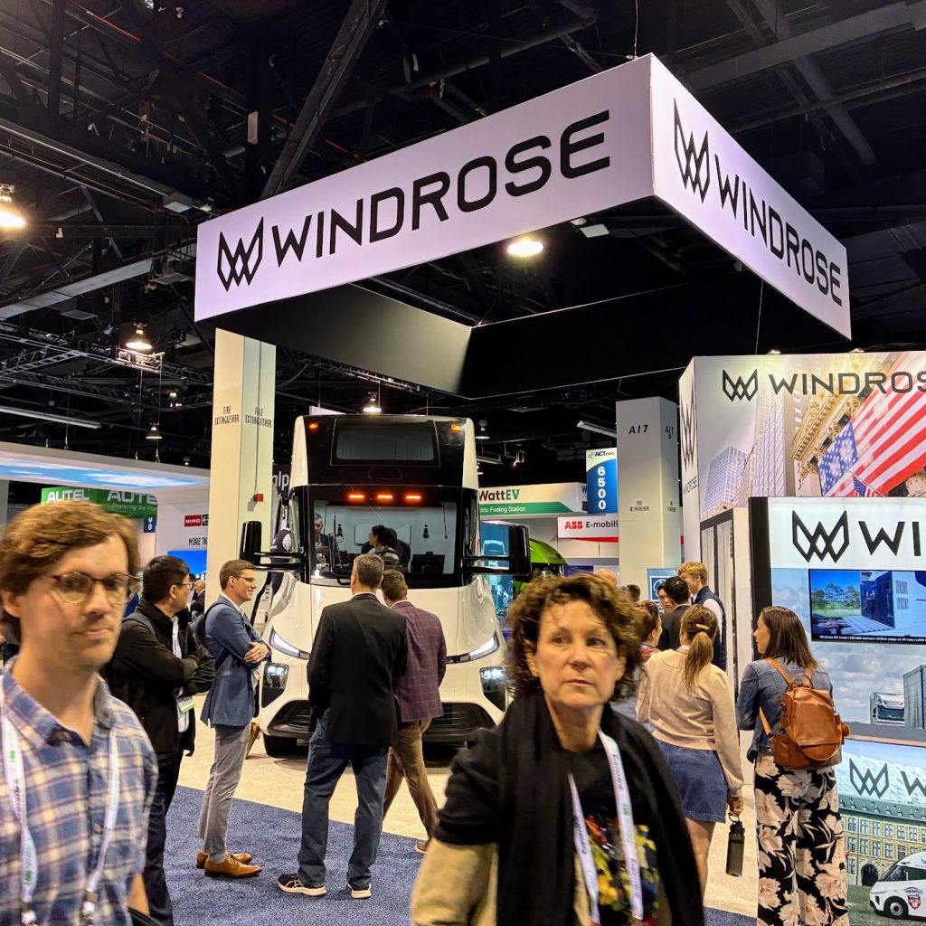 ACT Expo 2025: Windrose's Electric Semis Shine