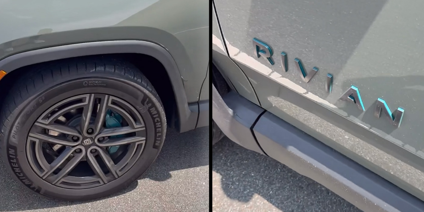 Image leaks of Rivian's 2026 R1T Quad Motor are trickling in