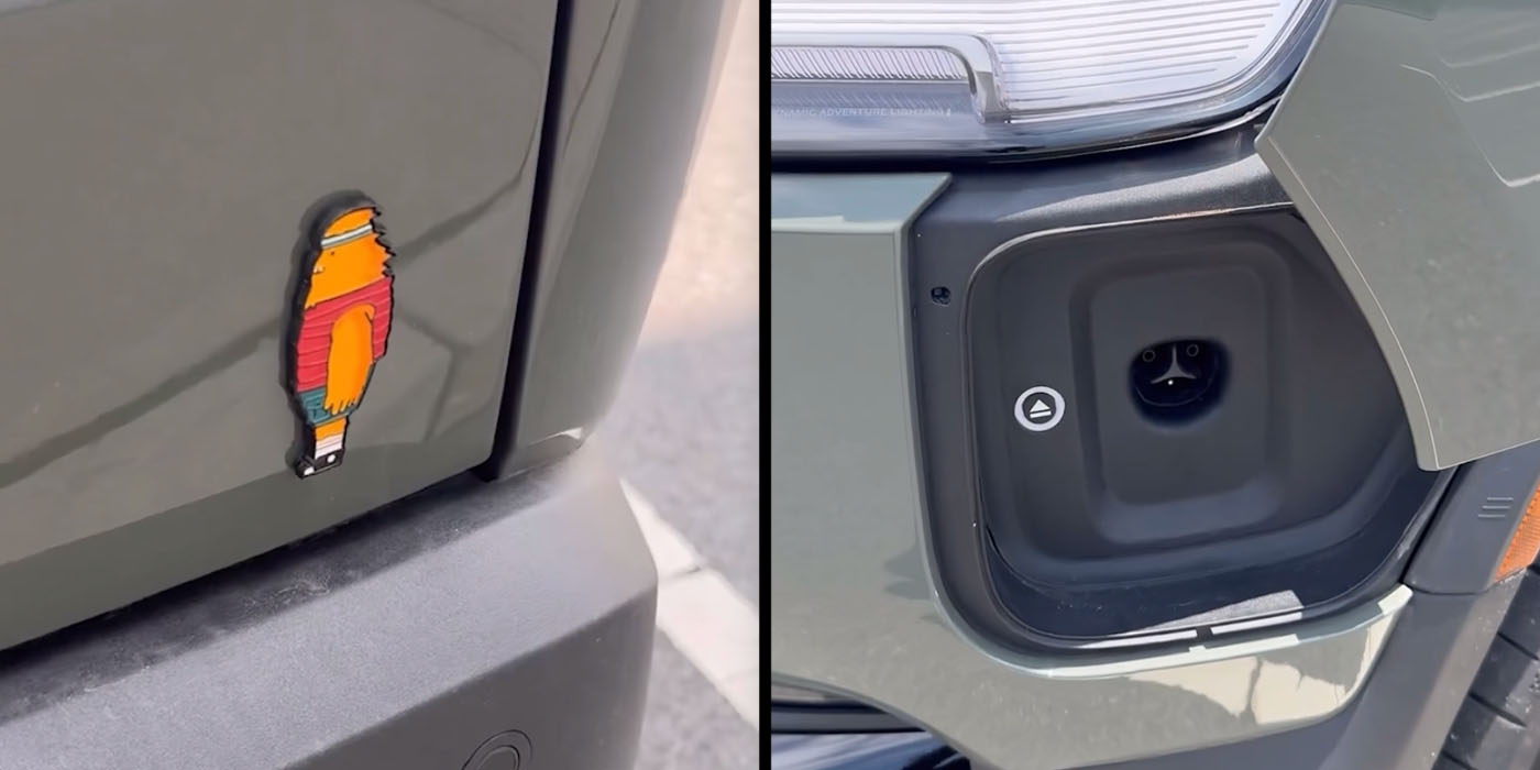 Image leaks of Rivian's 2026 R1T Quad Motor are trickling in