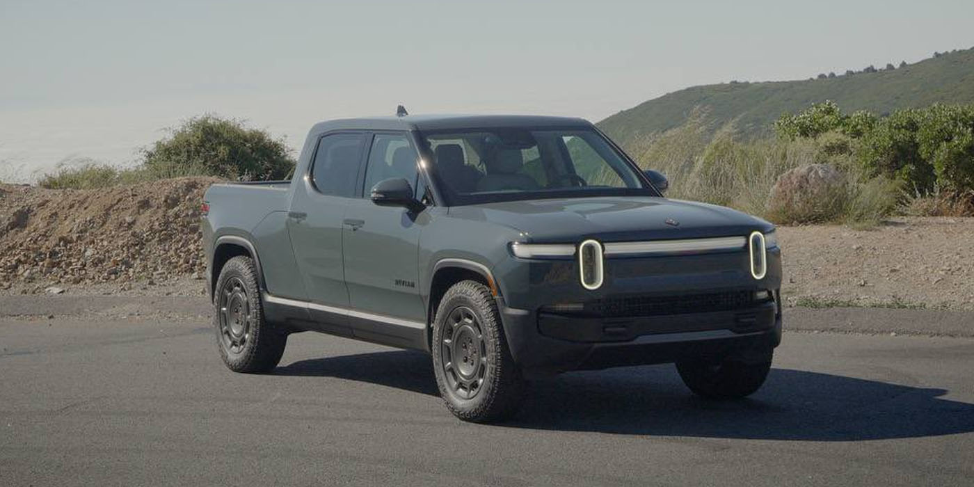 Image leaks of Rivian's 2026 R1T Quad Motor are trickling in