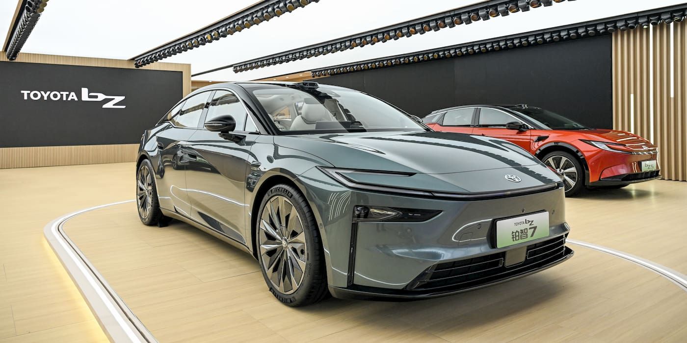 Toyota teams up with China's tech giants to gain an edge in EVs