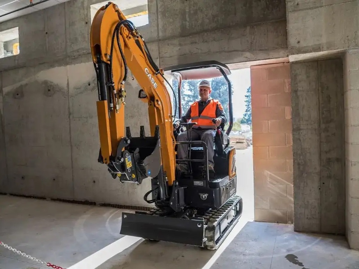 CASE expands compact lineup with new electric mini excavator