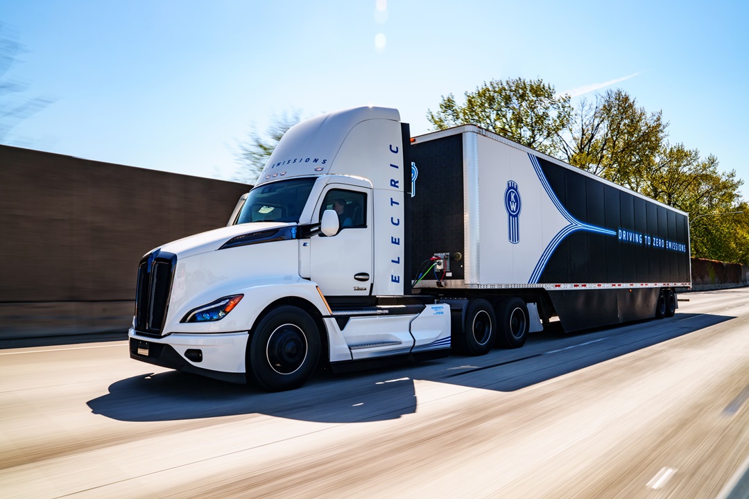 Next Generation Kenworth electric semi gets advanced ADAS